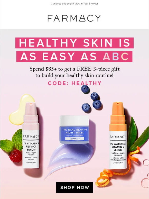 Farmacy Beauty: Healthy skin is as easy as ABC | Milled