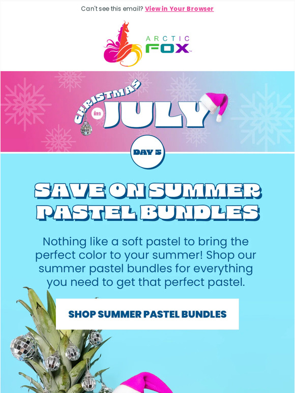 Arctic Fox: Save on Summer Pastel Bundles! | Milled