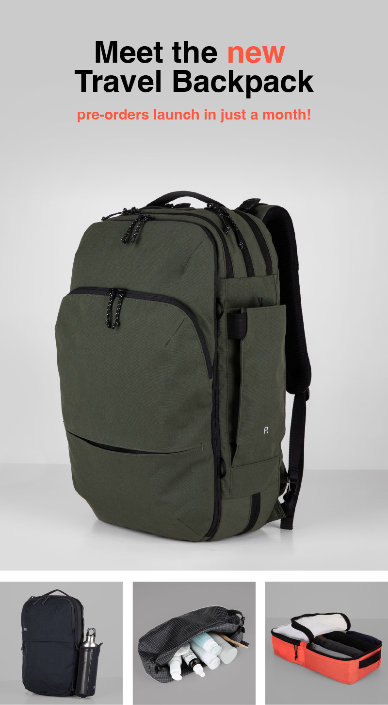 Pakt: [NEW] Meet the ultimate carry-on travel system | Milled