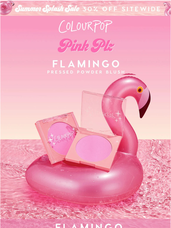 ColourPop: On Wednesdays, we wear flamingo pink 💗 | Milled