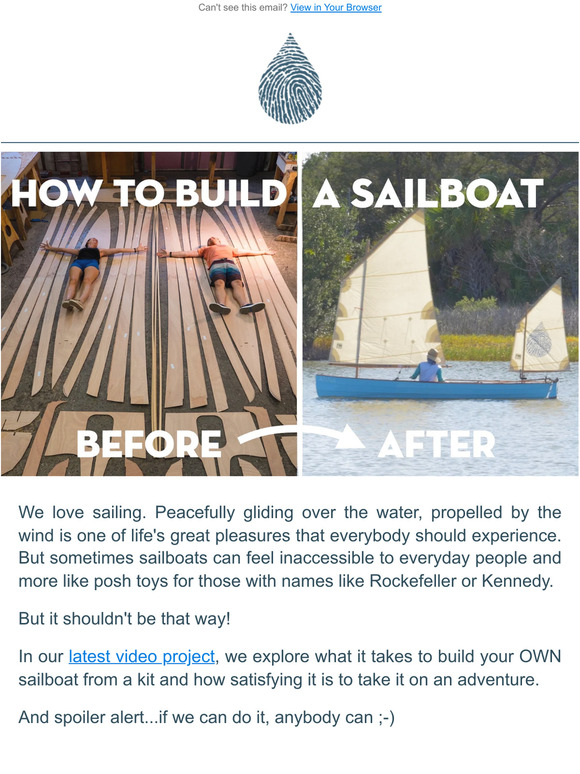 Waterlust: How to build a sailboat? | Milled