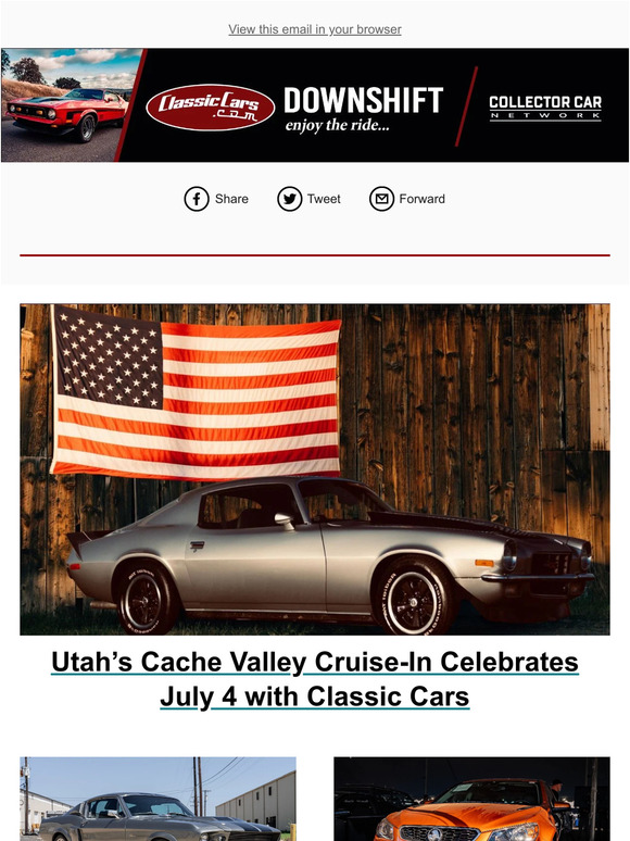 ClassicCars: Utah’s Cache Valley Cruise-In Celebrates July 4 with ...