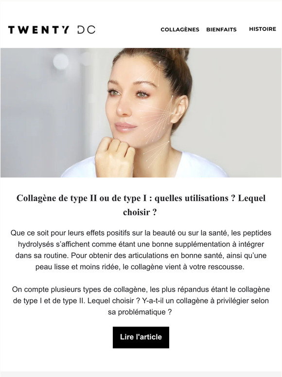 Twenty DC: Collagène de type II ou de type I : quelles utilisations ...