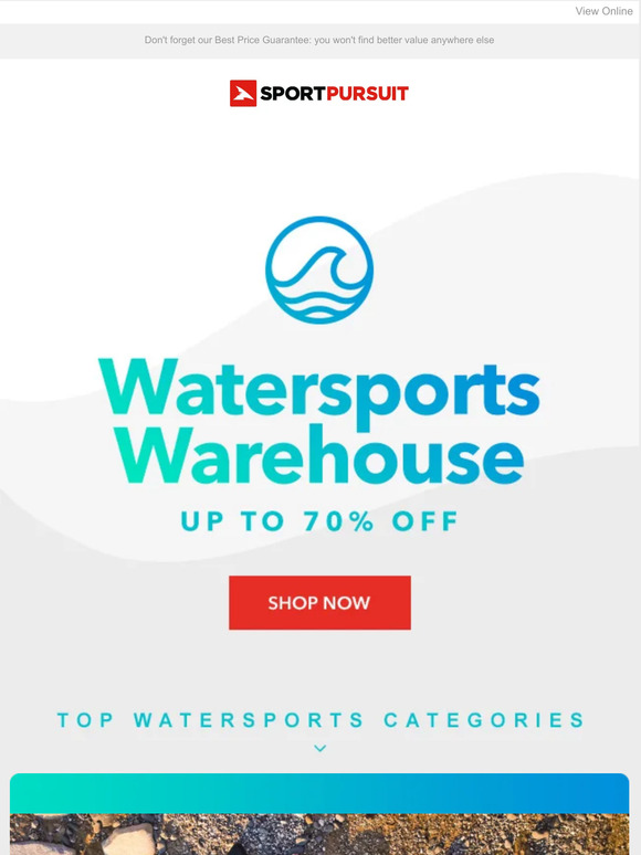 SportPursuit: Watersports CLEARANCE | Milled