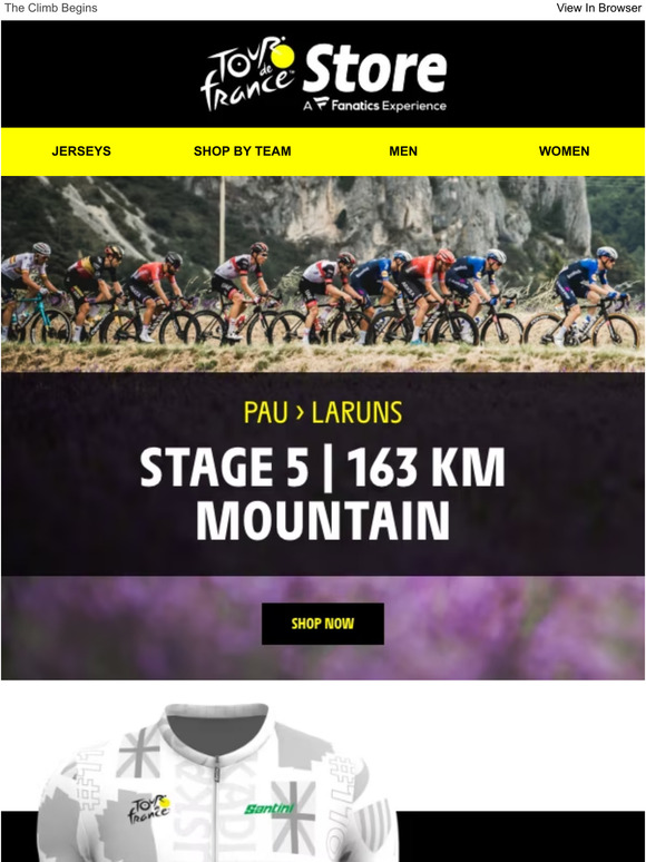 Tour de France: Stage 5 | Shop Winners Jerseys! | Milled