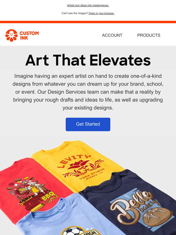 Custom Ink: See what Design Services can do for you | Milled
