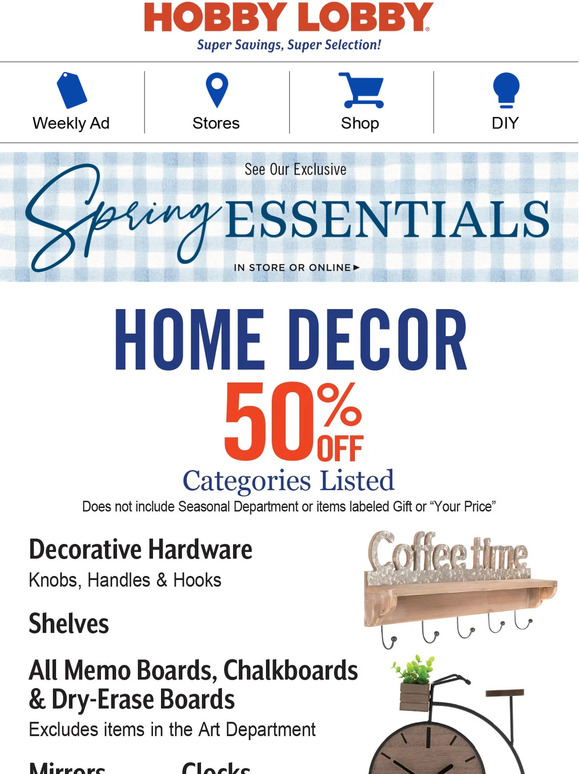 Hobby Lobby: Here's 40% Off Classroom Decor! | Milled