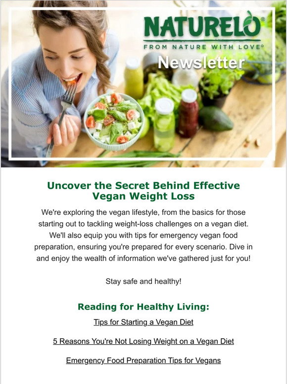 Naturelo: Uncover the Secret Behind Effective Vegan Weight Loss | Milled