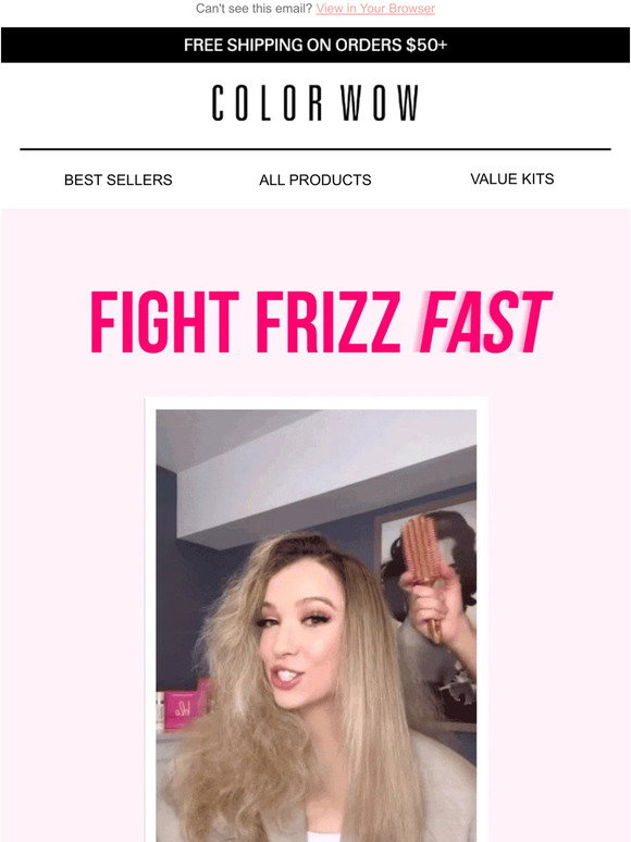 Color Wow: A godsend for frizz season 🙌 | Milled