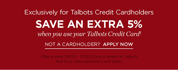 Talbots: 🚨 Our FAMOUS Talbots RED DOOR SALE is here! 🚨 | Milled