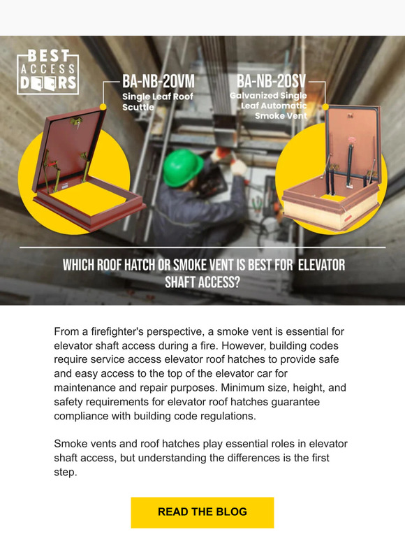 Best Access Doors: Discover The Perfect Hatch Or Vent For Your Elevator ...