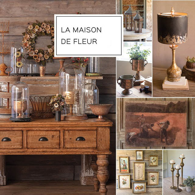 Antique Farmhouse: ️{LA MAISON DE FLEUR} new launched... | Milled