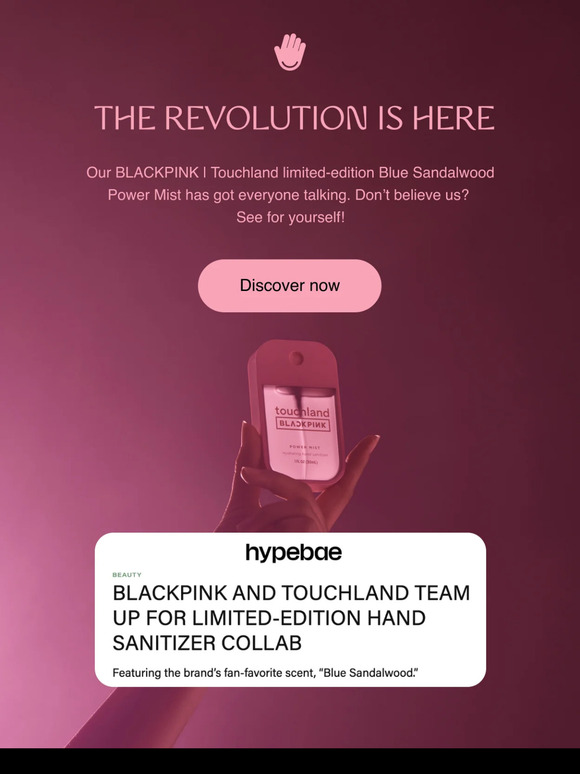 Touchland: BLACKPINK | Touchland making headlines | Milled