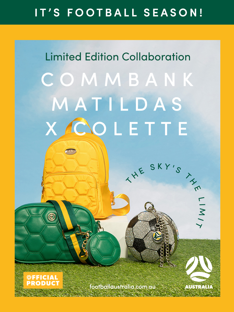 Colette Hayman: Football Fever ⚽ Shop our Commbank Matildas range! | Milled
