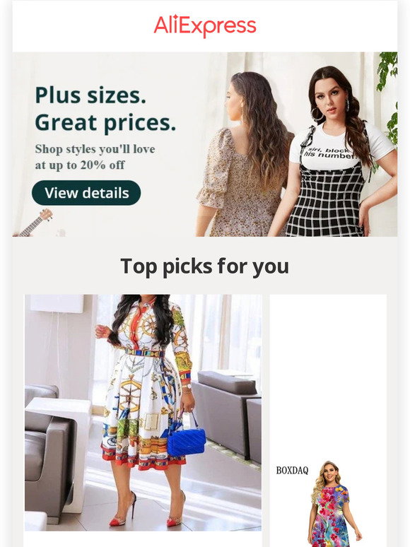 AliExpress: ⭐ We're size-inclusive ⭐ | Milled