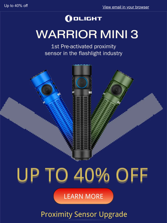 Olight: Your next smart EDC light — Warrior Mini 3！ | Milled