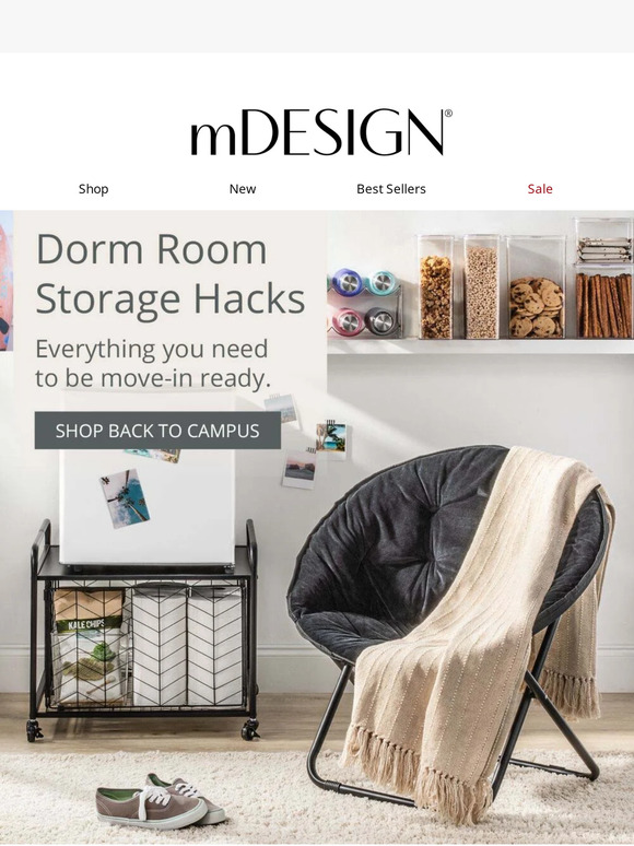 mDesign: Smart Dorm Room Solutions to Maximize Space 🚨 | Milled