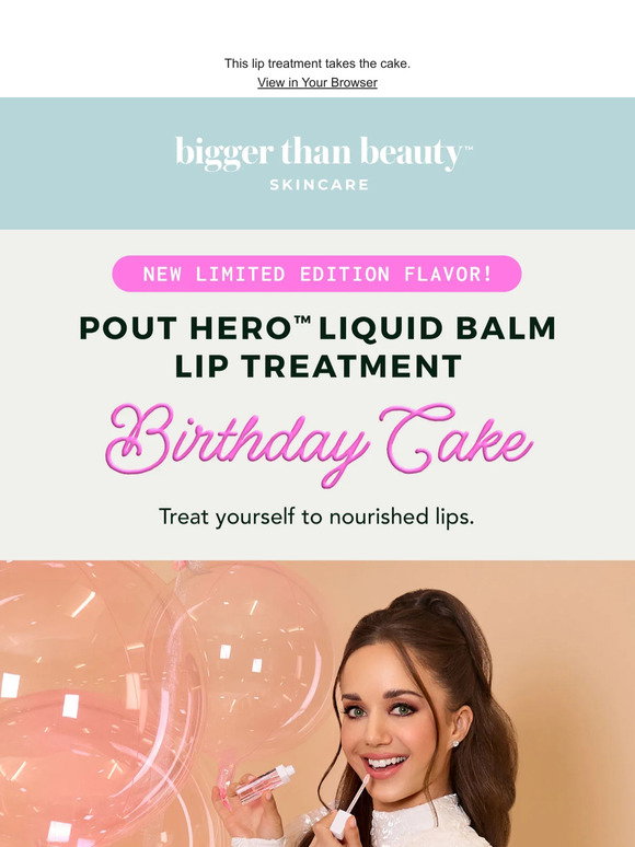 Thrive Causemetics: NEW: Birthday Cake Flavor Lip Balm Is Here 🎂 | Milled