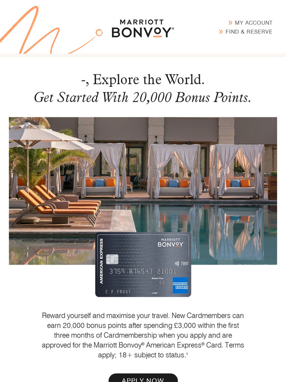 Marriott: Enjoy 20,000 Bonus Points and Elevate Every Adventure | Milled
