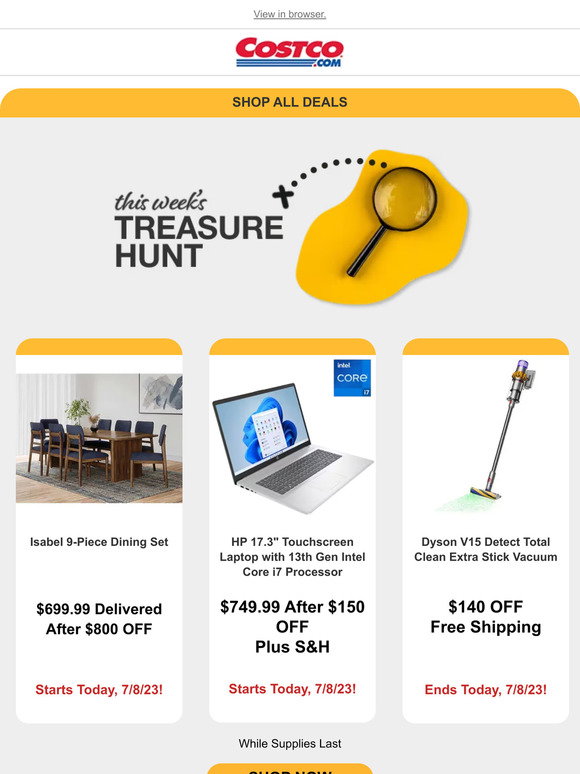 Costco: Check Out This Week's Treasure Hunt! New and Unique Finds at ...