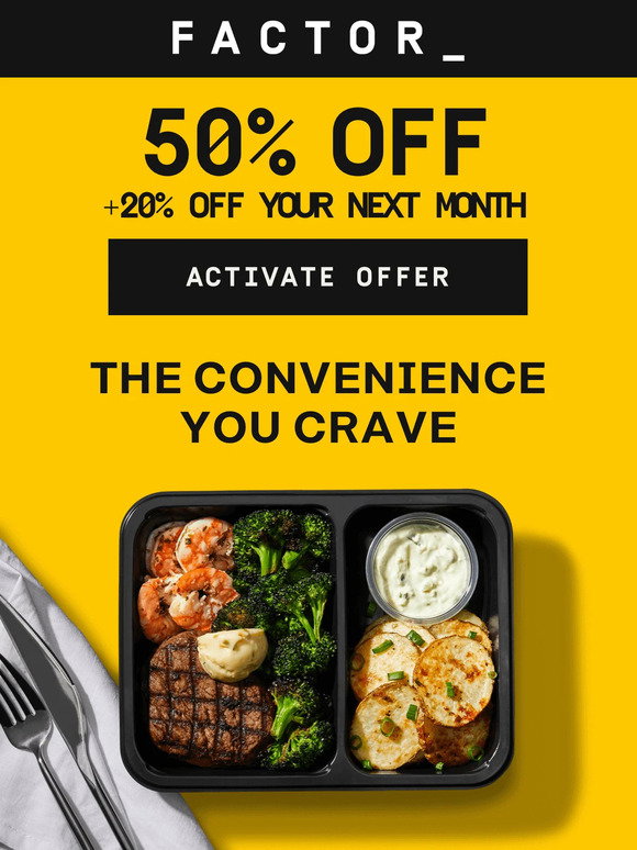 Factor: 🍛The convenience you CRAVE🍴 | Milled
