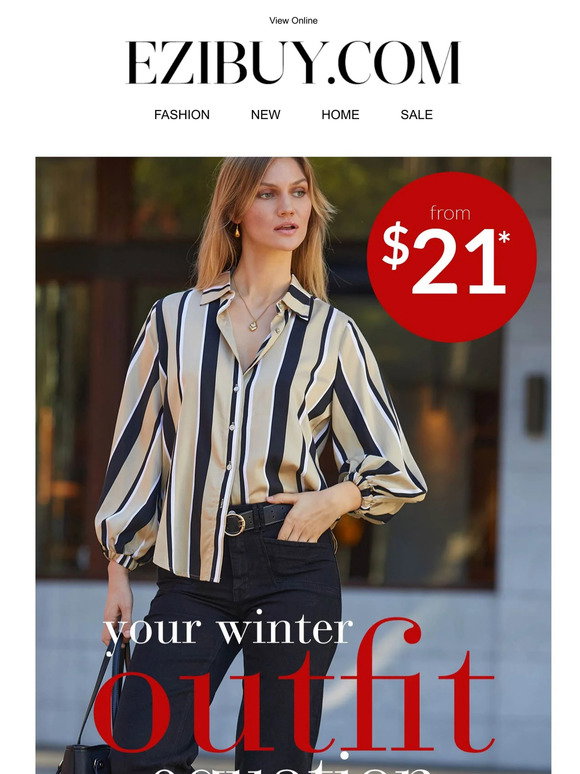 EziBuy: Get the Outfit: Styles from $21* | Milled