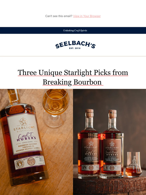 Seelbachs: Starlight Cigar Batch & Spanish Brandy Finished from ...