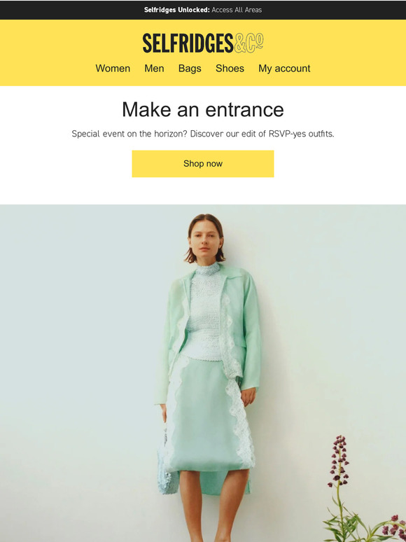 Selfridges: Find outfits for every occasion | Milled