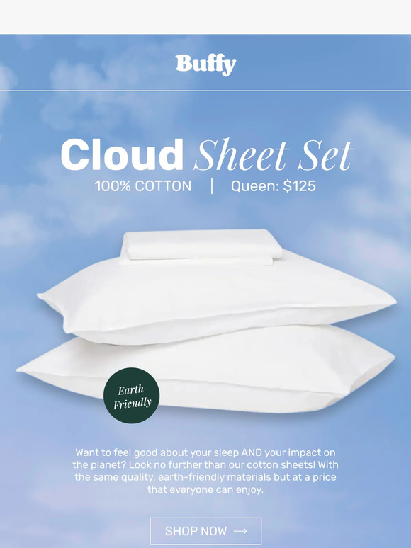 Buffy Inc: EXCLUSIVE: *New* Cloud Sheets (Queen: $125) | Milled