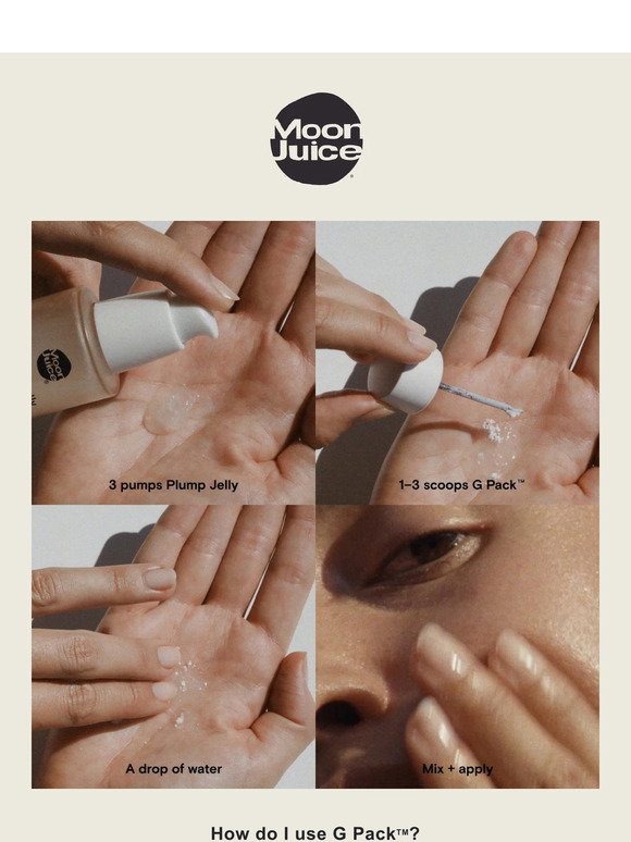 Moon Juice: G Pack curious? | Milled