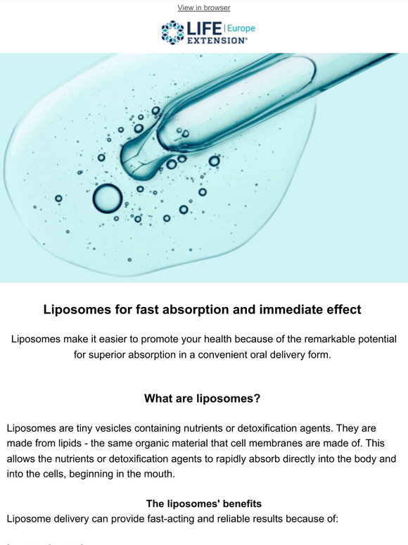 Life Extension: Optimize the absorption of your supplements | Milled