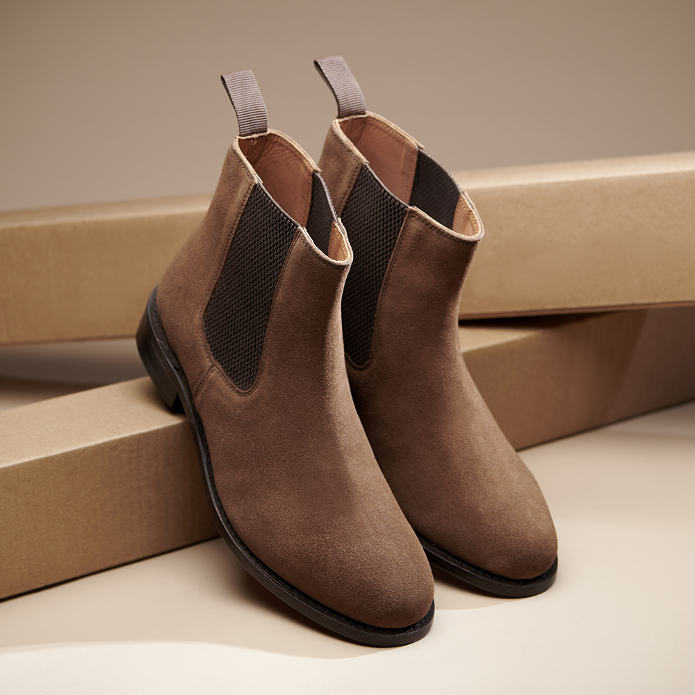 Samuel Windsor: Crafted Leather Chelsea Boots - Stylish and ...