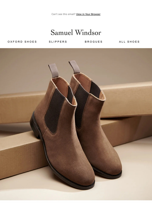 Samuel Windsor: Crafted Leather Chelsea Boots - Stylish and ...