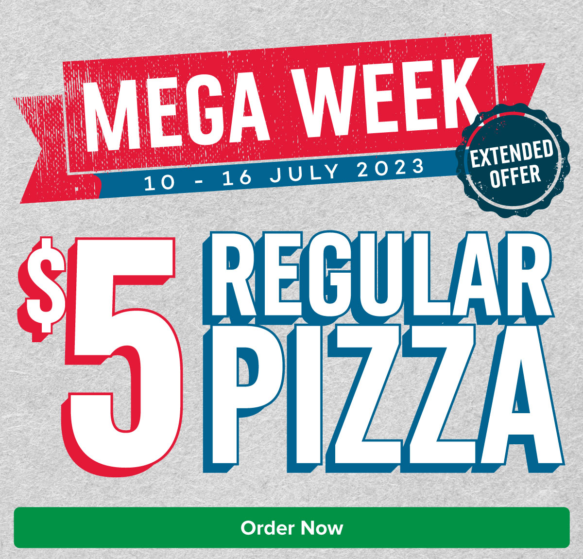 Domino's Pizza: By Popular Demand: Extended! Enjoy a Reg Pizza for Just ...