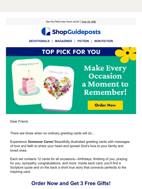 Guideposts: Cards to Send for Any Occasion! | Milled