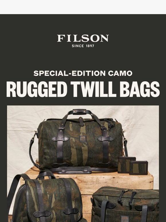 Filson: Special-Edition Camouflage | Milled