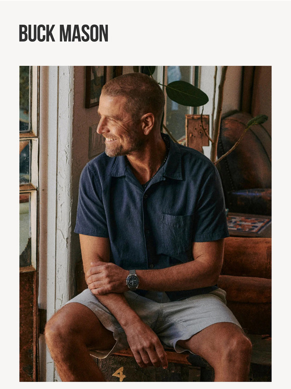 Buck Mason: 4 Shirt Fabrics to Keep You Cool and Dry | Milled