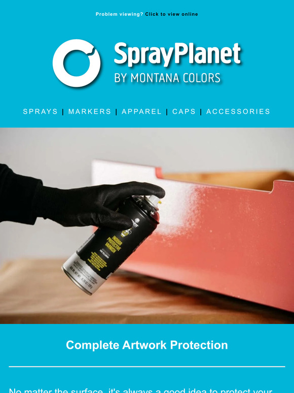 Spray Planet: Protect Your Work - Canvas AND Murals | Milled