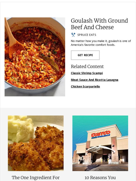 Better Homes and Gardens: Classic American Goulash | Milled