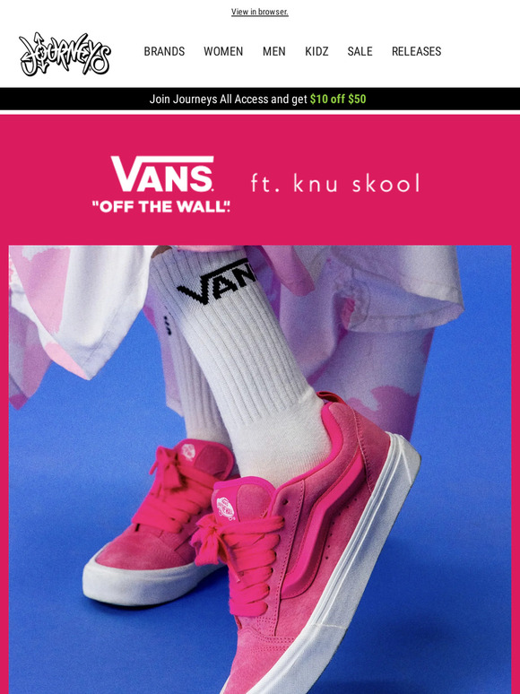 Journeys: Vans Knu Skool: 90s Inspired Style | Milled