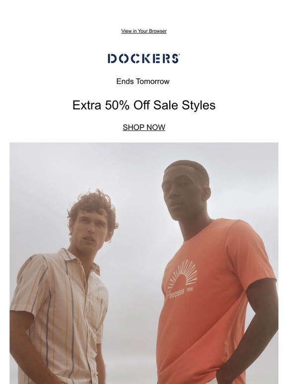 Dockers: Summer style made easy | Milled