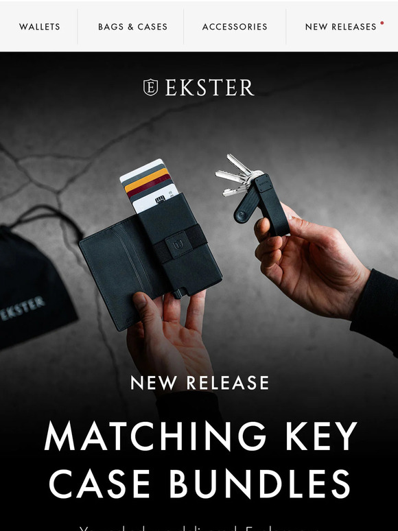 Ekster: NEW: Matching Key Case Bundles 🔑 | Milled