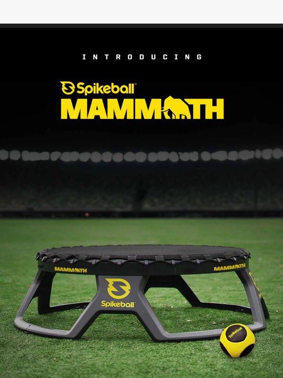 Spikeball: SPIKEBALL MAMMOTH KIT: Pre-order is live!! 🦣 | Milled