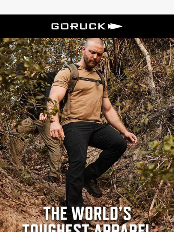 GORUCK: Men’s Apparel That Moves With You | Milled