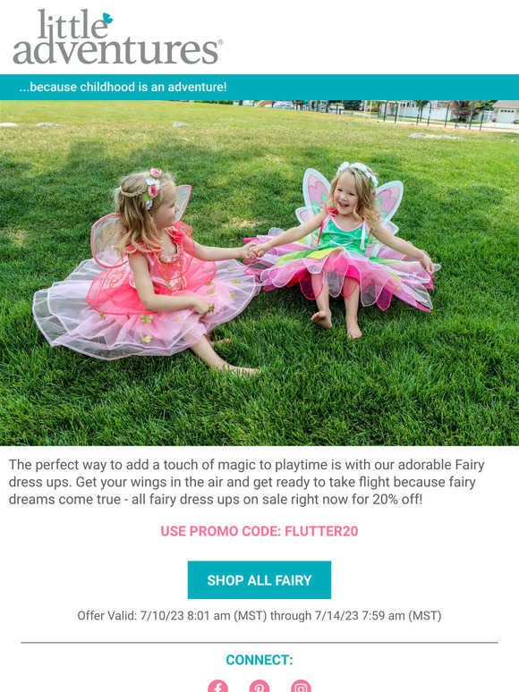 Little Adventures: Pixie wishes and fairy dust kisses | Milled