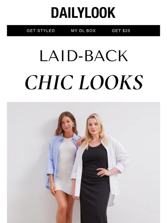 DailyLook: The Perfect Laid-Back Chic Looks: | Milled