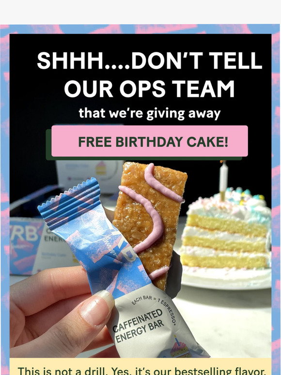 Verb Energy Co.: FREE BIRTHDAY CAKE 🎂 | Milled