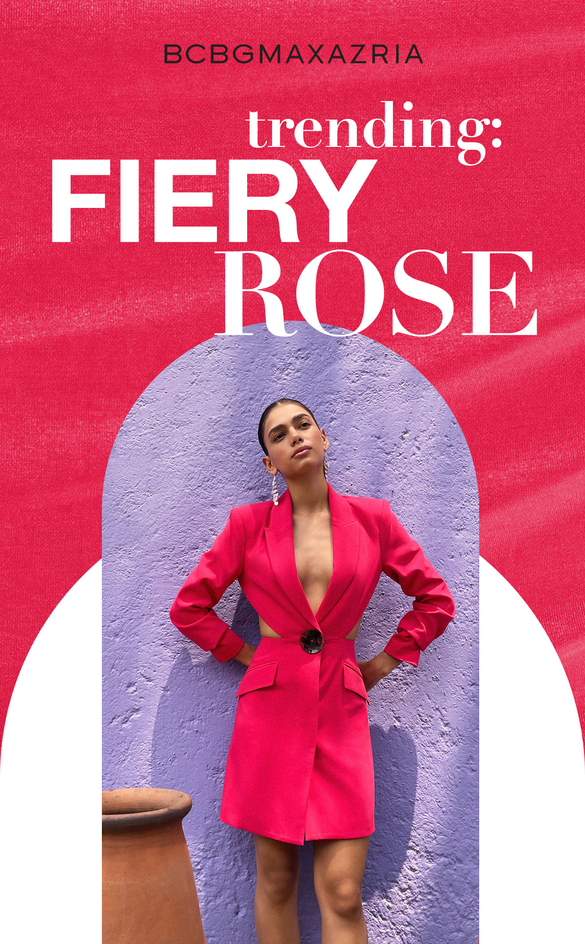 BCBG: Bye, hot pink. Hi, FIERY ROSE | Milled