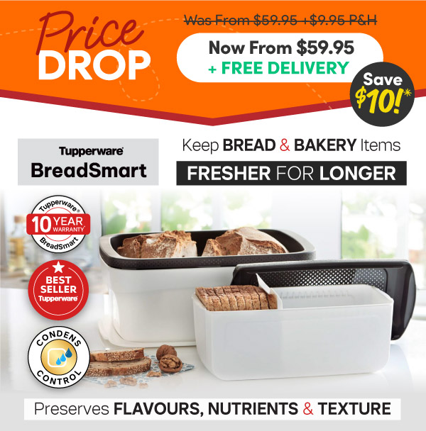 Global Shop: PRICE DROP: BreadSmart By Tupperware | Milled