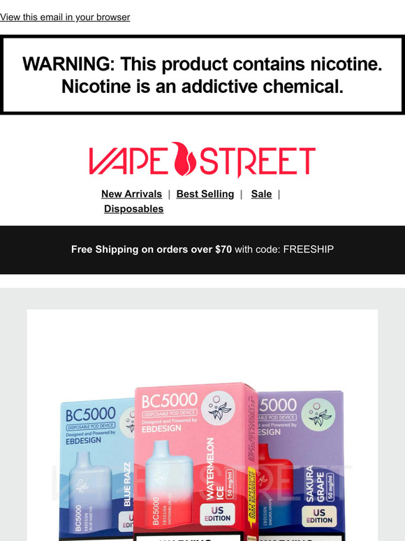 Vape Street: New Elf Bar Blueberry Pom Ice has arrived!🫐🧊 | Milled